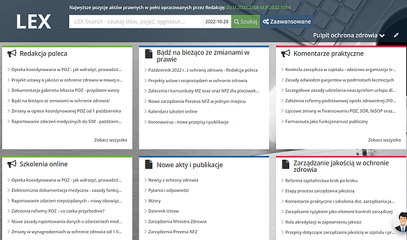 LEX Ochrona Zdrowia - Kup dostęp w sklepie LEX online